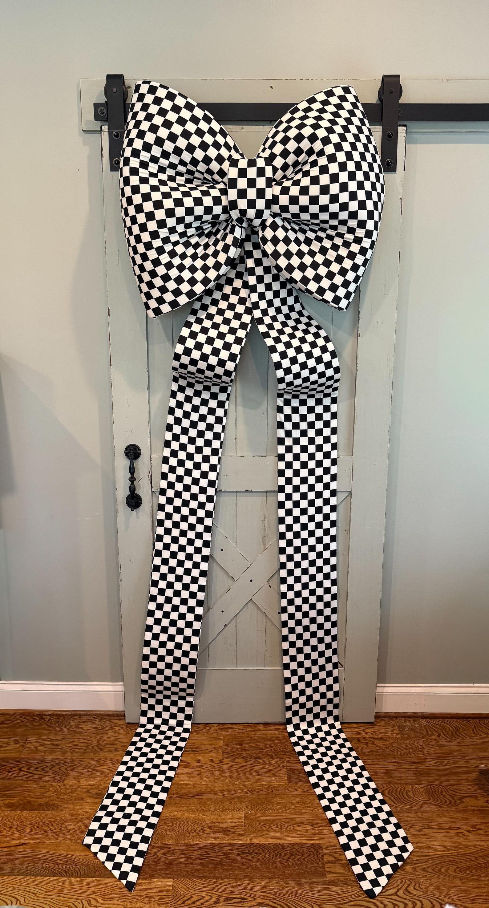 GIANT Bow for Door or Event Décor – Oversized Christmas Tree Bow ...
