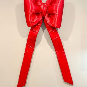 GIANT Bow for Door or Event Décor – Oversized Christmas Tree Bow ...
