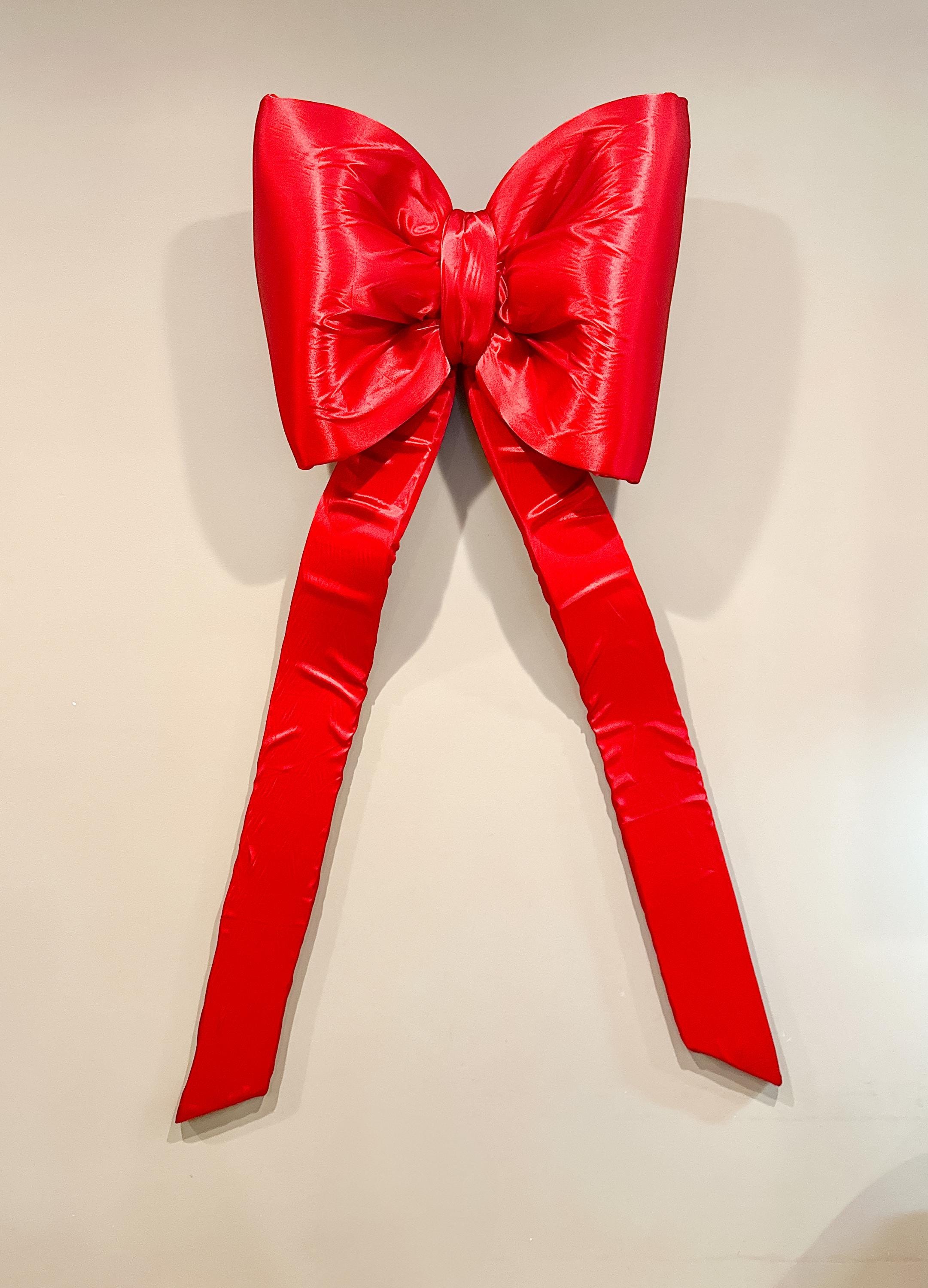 GIANT Bow for Door or Event Décor – Oversized Christmas Tree Bow ...
