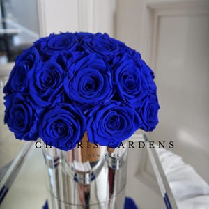 Luxurious Preserved Fresh Real Flower Bouquet, Wedding Gift for Her ...