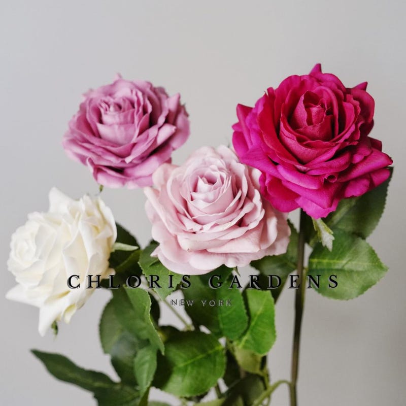 Real Touch Roses - Etsy