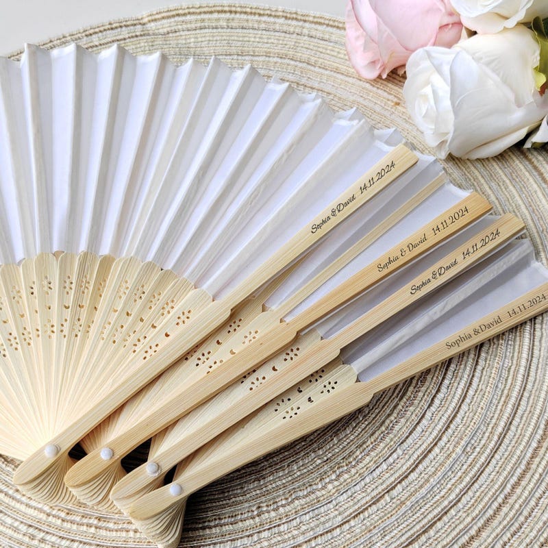 Wedding Hand Fans - Etsy