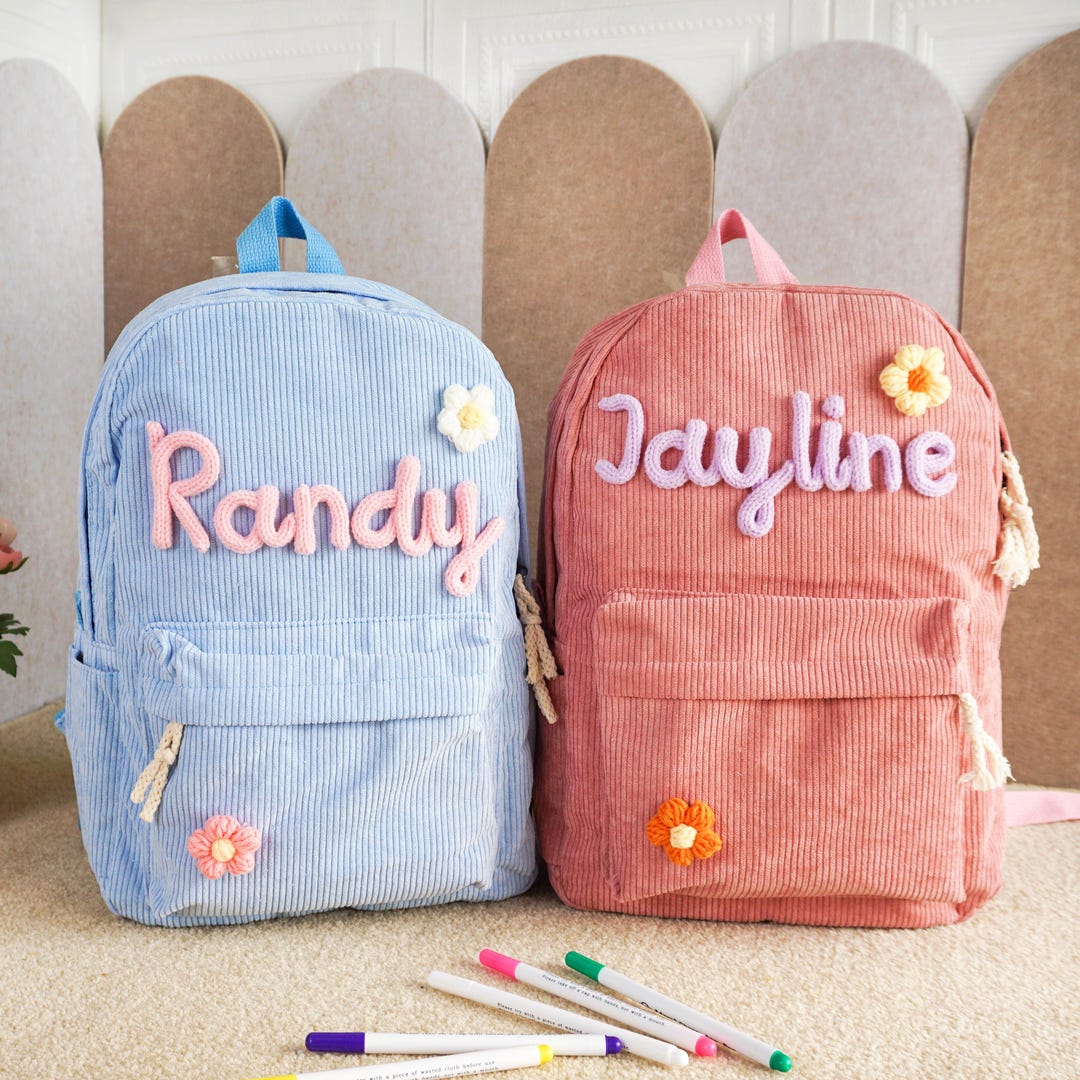 Personalized Toddler Backpack With Name | Preschool Backpack | Toddler ...