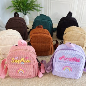 Custom Name Bag,kids Backpack, Letter Backpack Personalized Kids ...