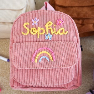 Custom Name Bag,kids Backpack, Letter Backpack Personalized Kids ...