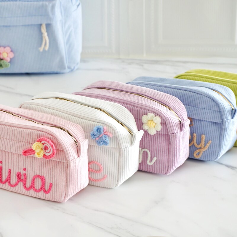 Custom School Pencil Bag - Etsy