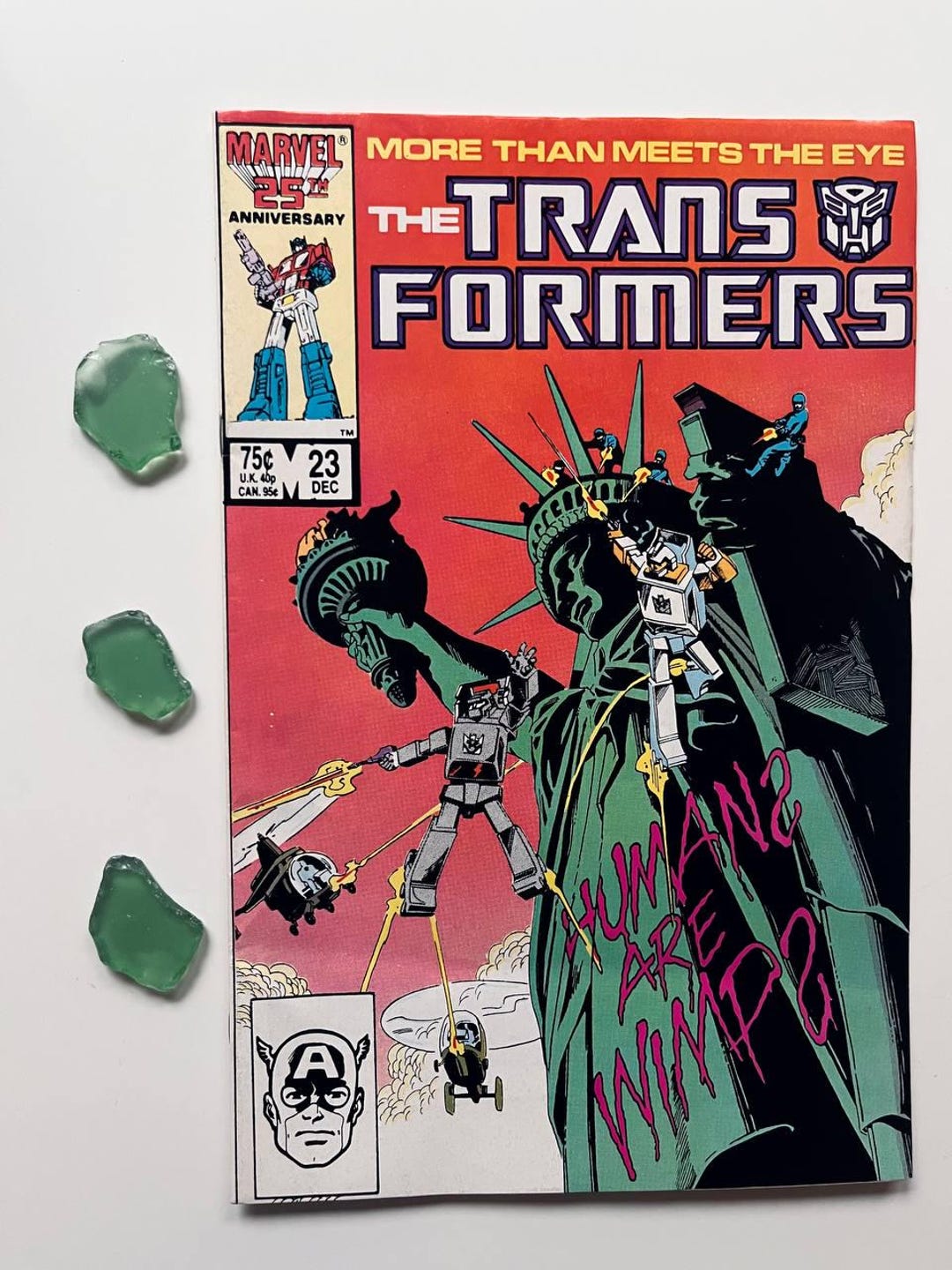 TRANSFORMERS #23 - Vintage Comic Book 1986 - Etsy