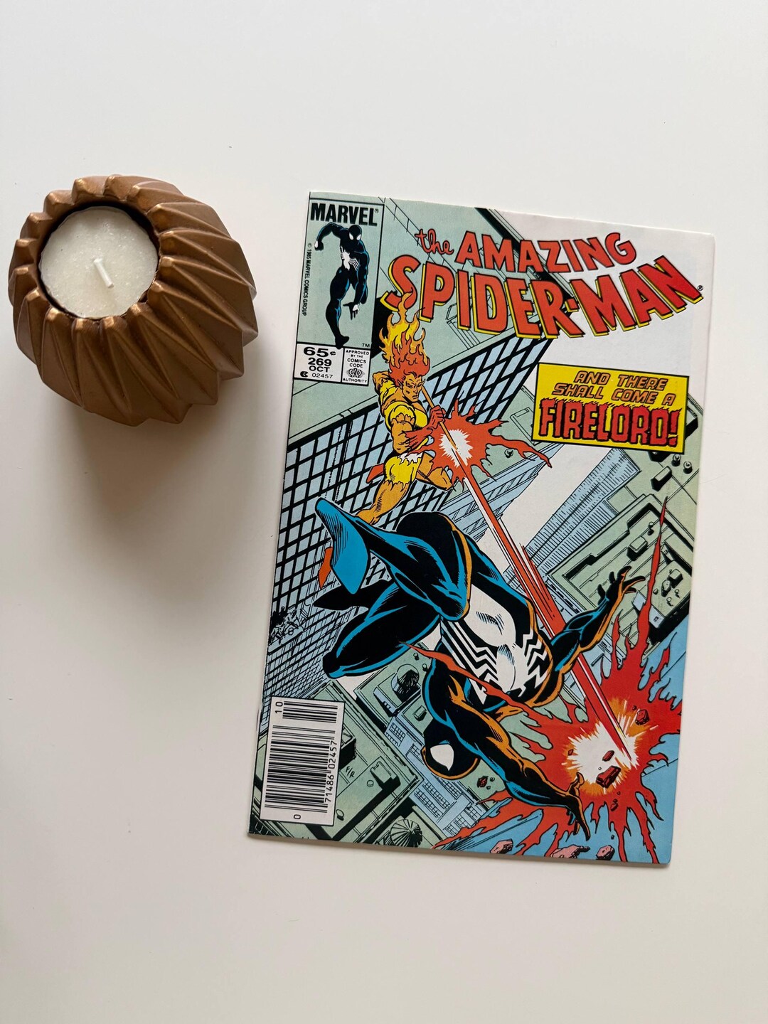 Amazing Spider-man #269 (1985) Newsstand | Vs Firelord | Black Suit ...