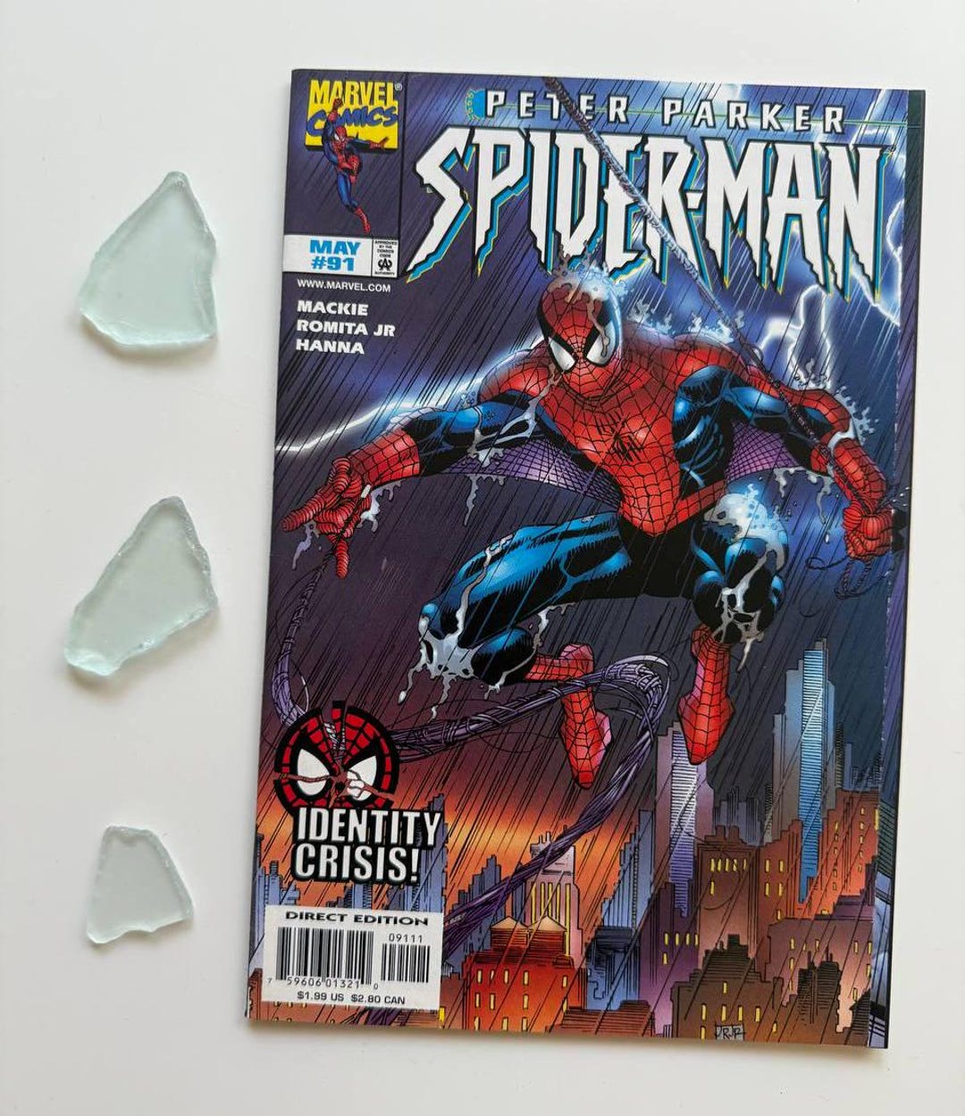 Spider-man #91 (1998): Dusk Identity Debut, Dual-cover Comic - Etsy