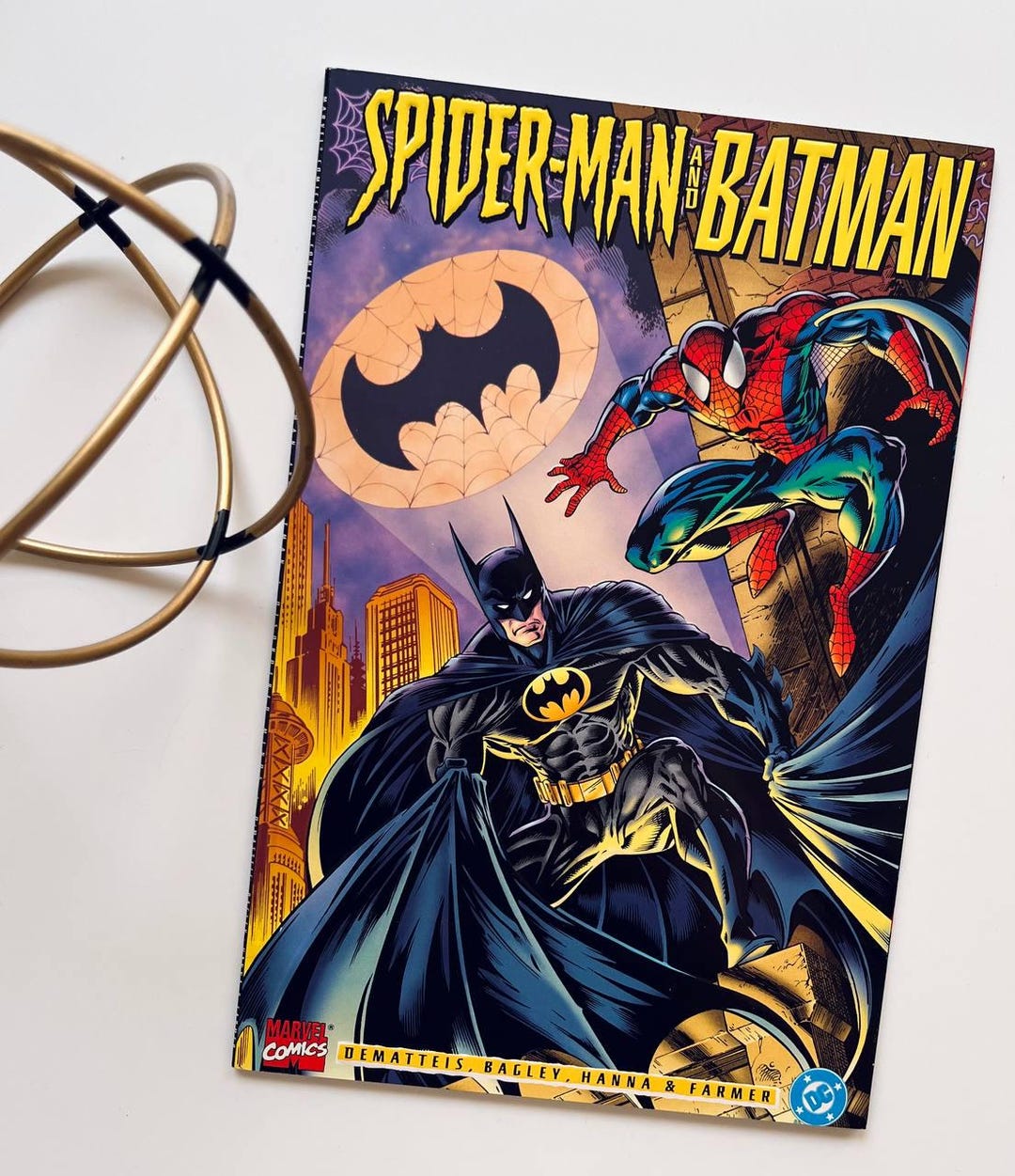 Spider-man and Batman (TEAM UP) - Vintage Comic Book 1995 Marvel/dc - Etsy