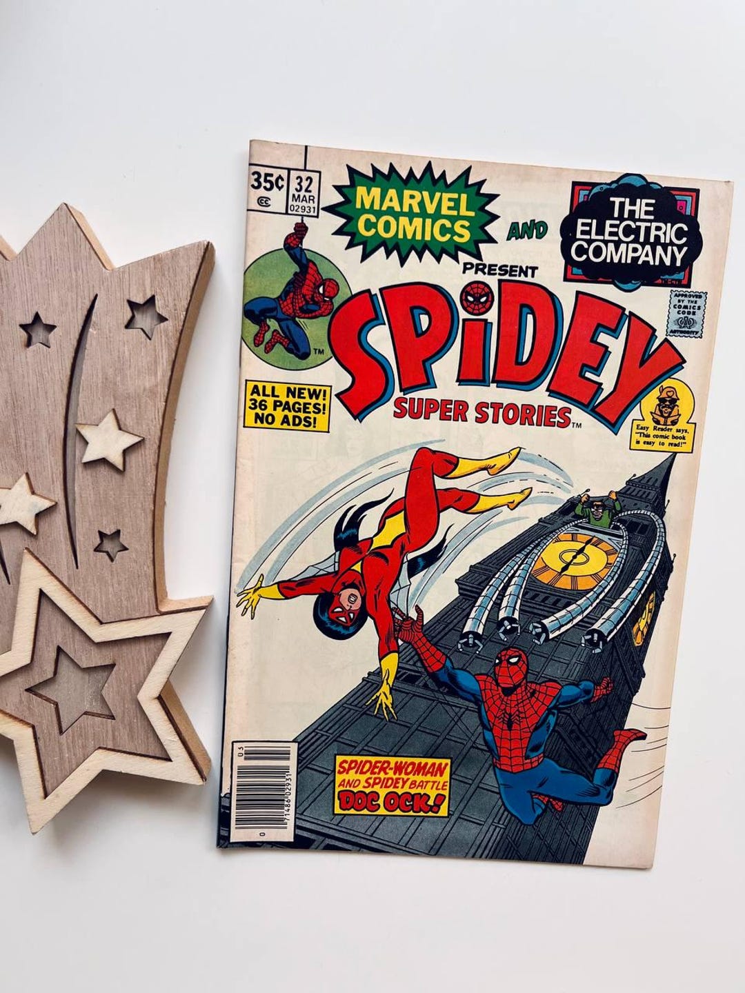 Spidey Super Stories #32 (spider-man + Spider-woman) - Vintage Comic ...
