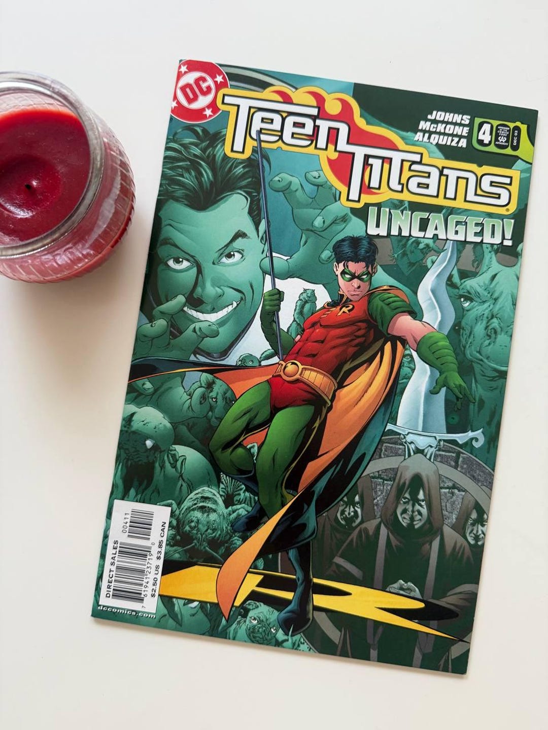 TEEN TITANS #4 | Robin Cover | Tim Drake, Starfire, Wonder Girl, Kid ...
