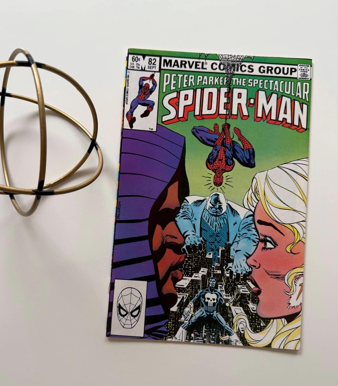 Spectacular Spider-man #82 (1983) • Cloak & Dagger • Kingpin - Comic ...