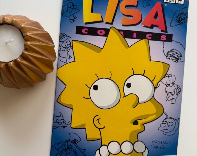 Lisa Comics #1 - 1995 Vintage Simpsons Comic Book - Etsy