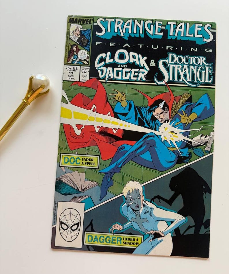 1988 -- Cloak and Dagger & DOCTOR STRANGE in Strange Tales #17 ...