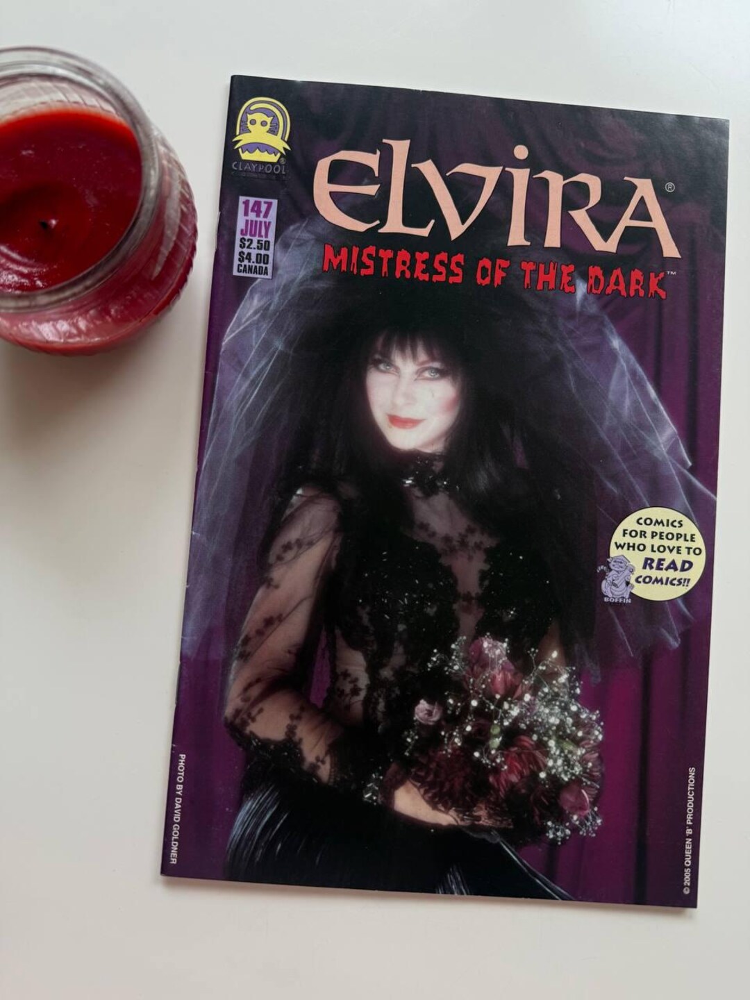 Rare -- ELVIRA Mistress of the Dark #147 - Vintage RARE Old Comic Book ...