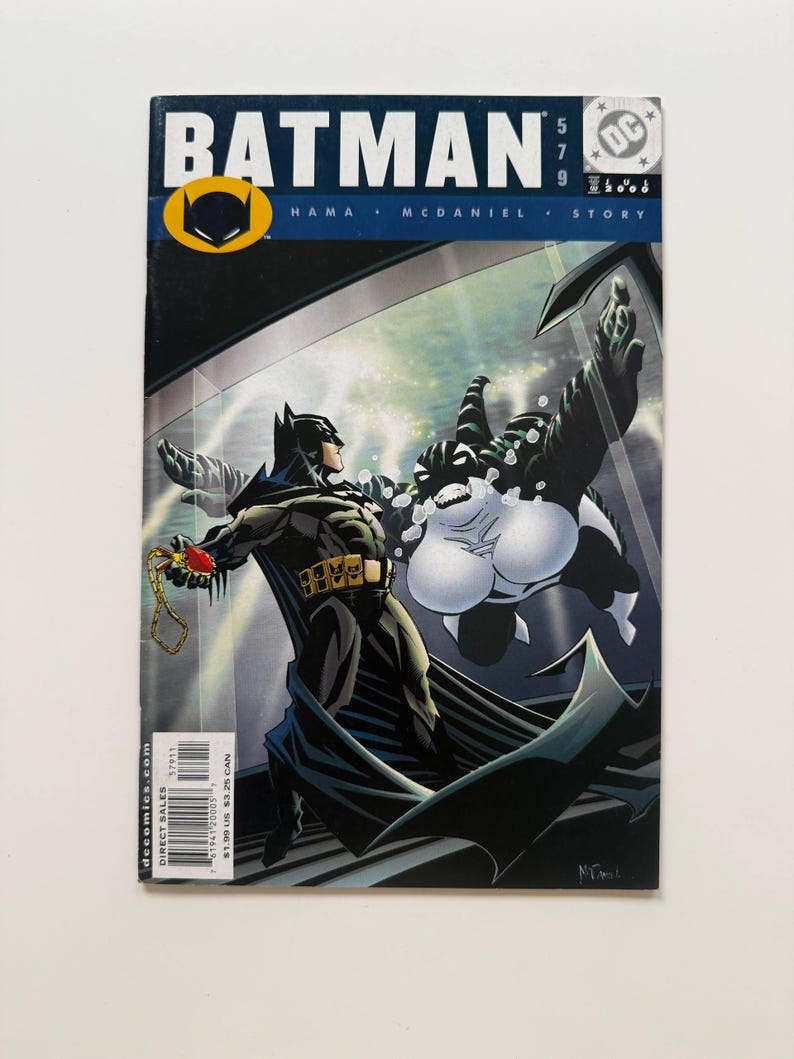 Key - Batman #579 (2000) VF – First Appearance of Orca - Comic Book - Etsy