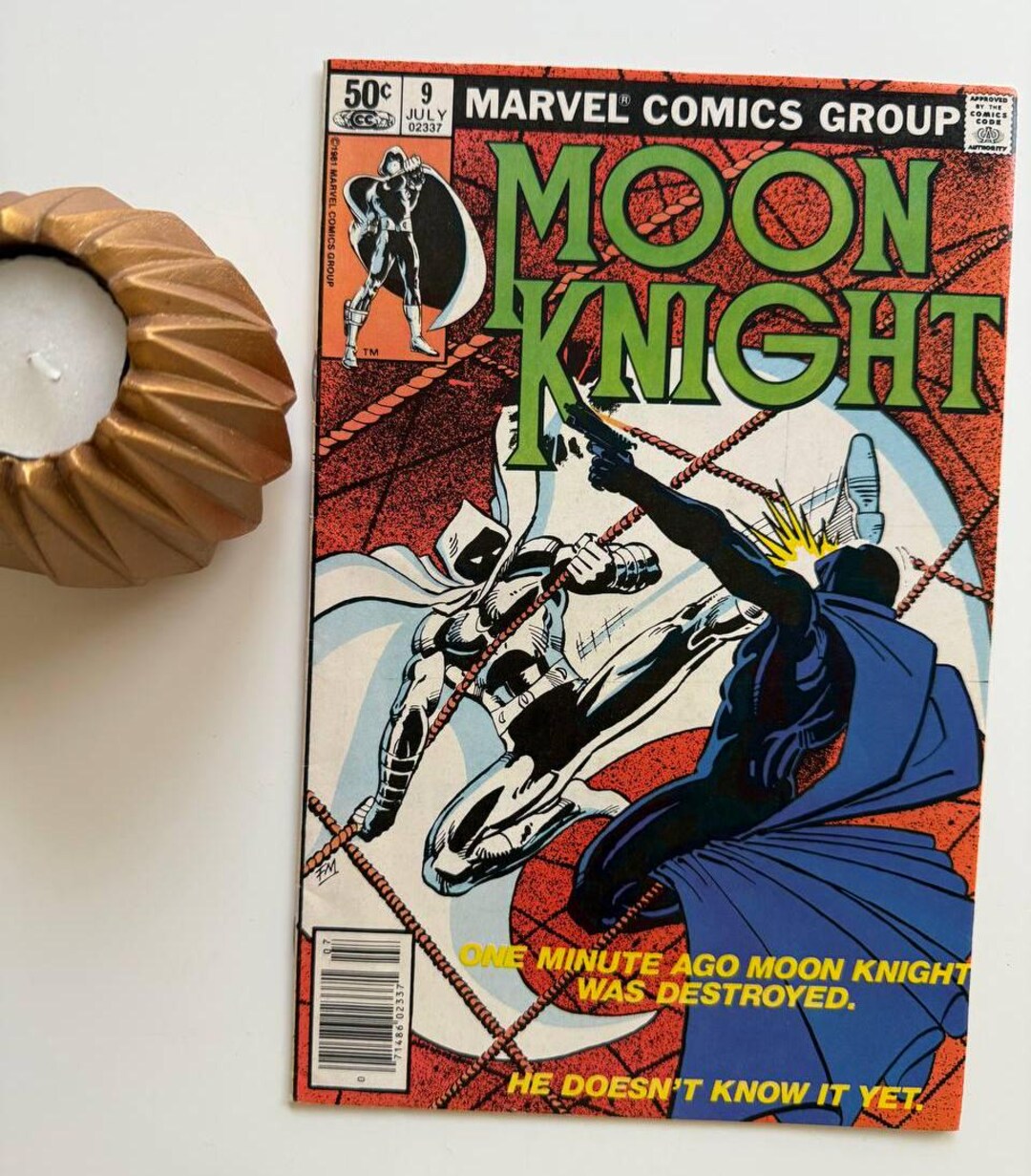 Moon Knight #9 (1981): Frank Miller Cover, Newsstand Edition - Etsy