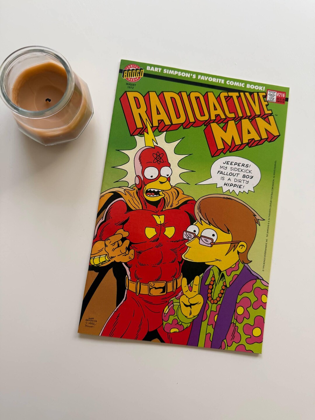 Radioactive Man #216 (1994) | Fallout Boy Hippie Issue | Simpsons 70s ...