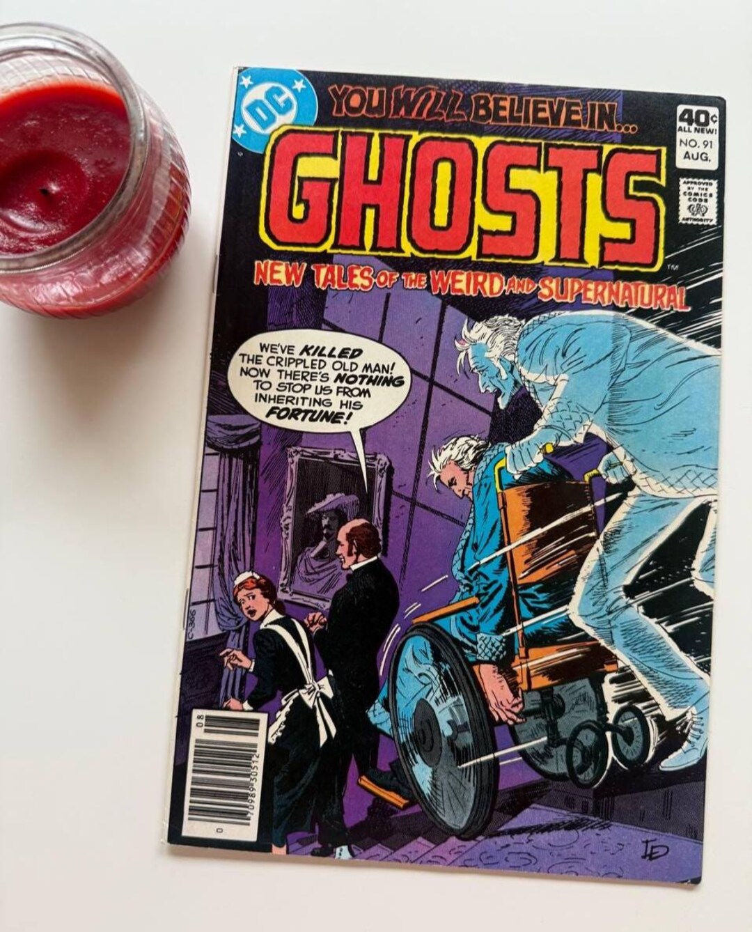 Ghosts #91 Vintage Horror Comic Book: Luis Dominguez Cover, Bronze Age ...