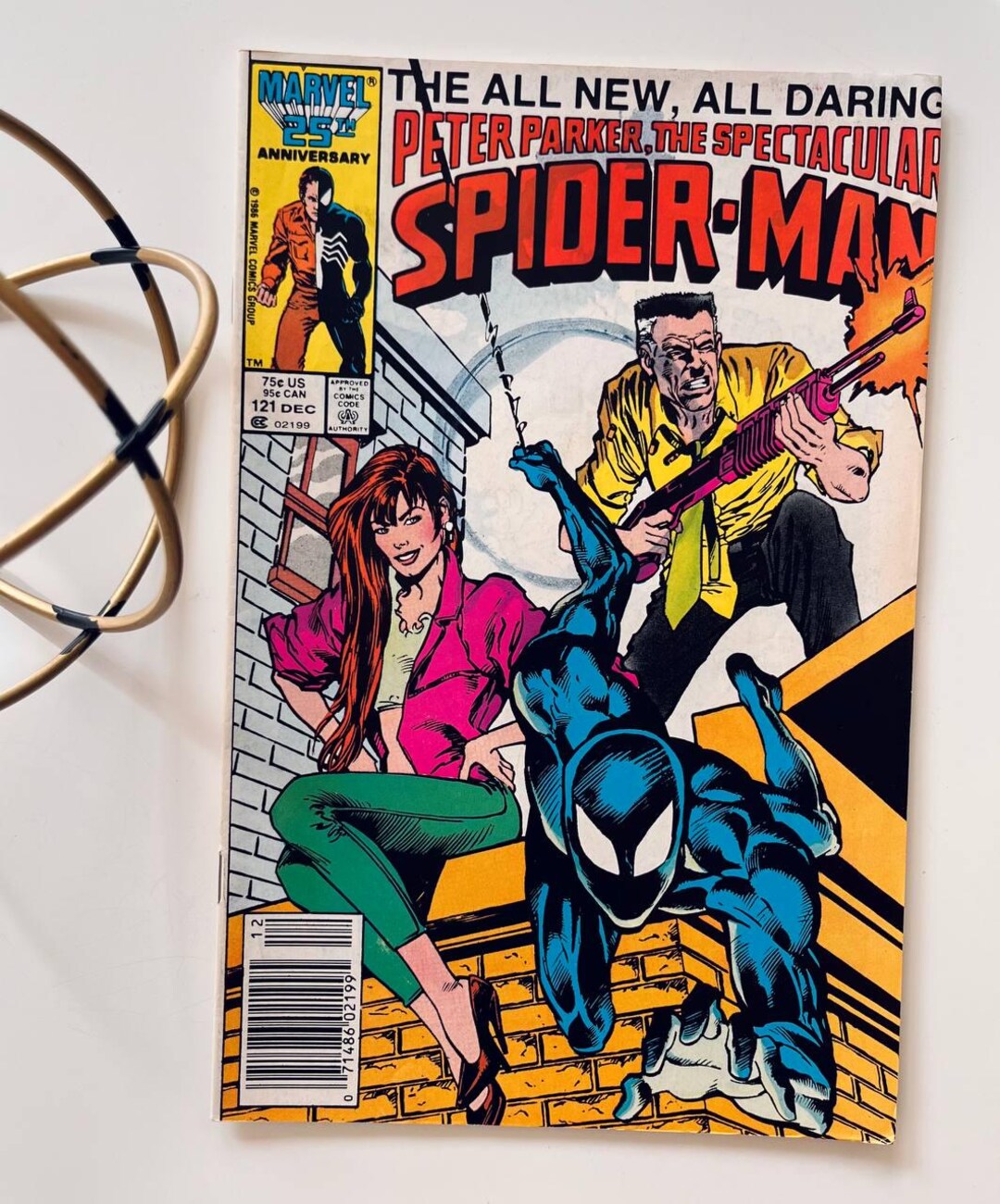 Spectacular Spider-man #121 - Vintage Comic Book 1980s - Etsy
