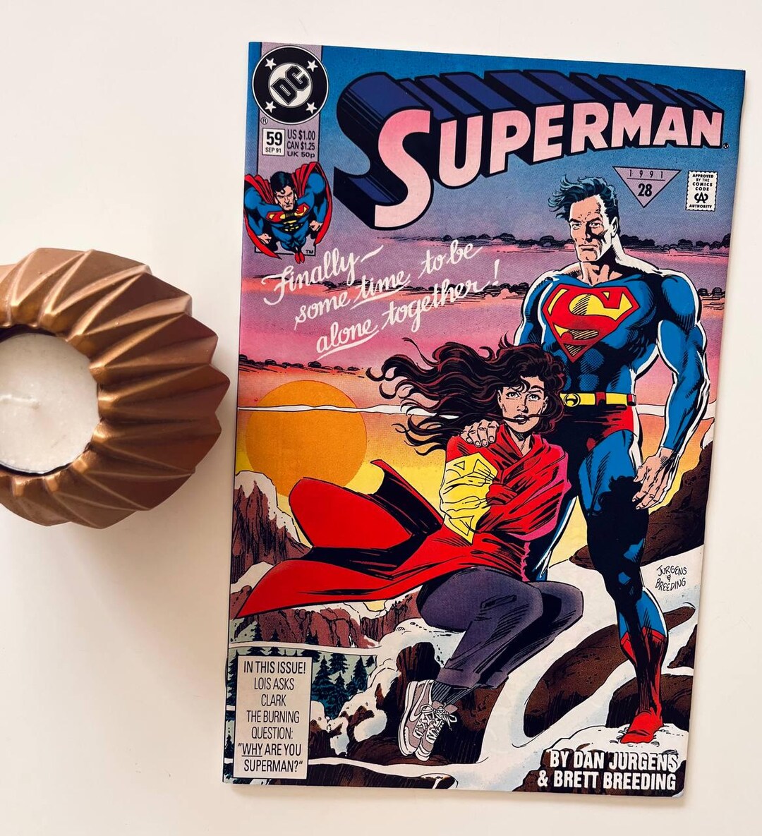 Superman #59 (+ Lois Lane) - Vintage Comic Book 1990s - Etsy