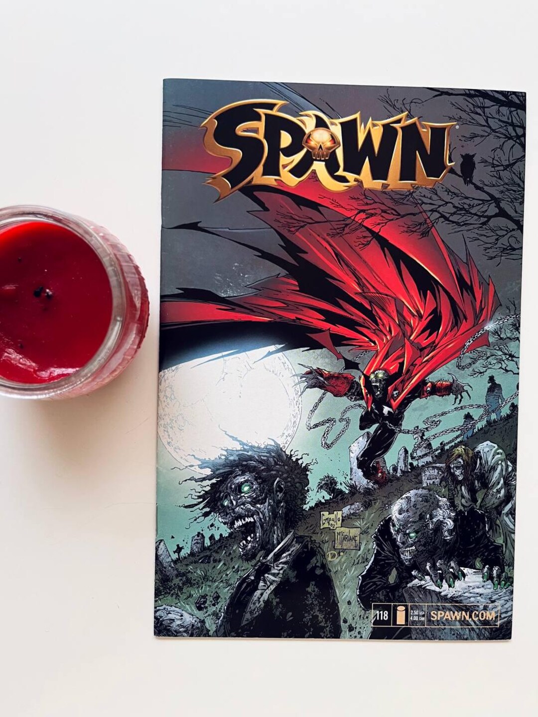 SPAWN #118 (todd Mcfarlane Art + LOW Print - Limited Copies) - Vintage Comic Book 2002 - Etsy