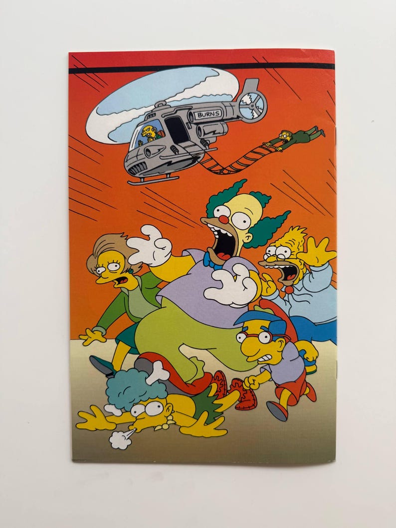 With Rare Trading Card - Simpsons Comics #5 (1994) - Comic Book | Matt ...
