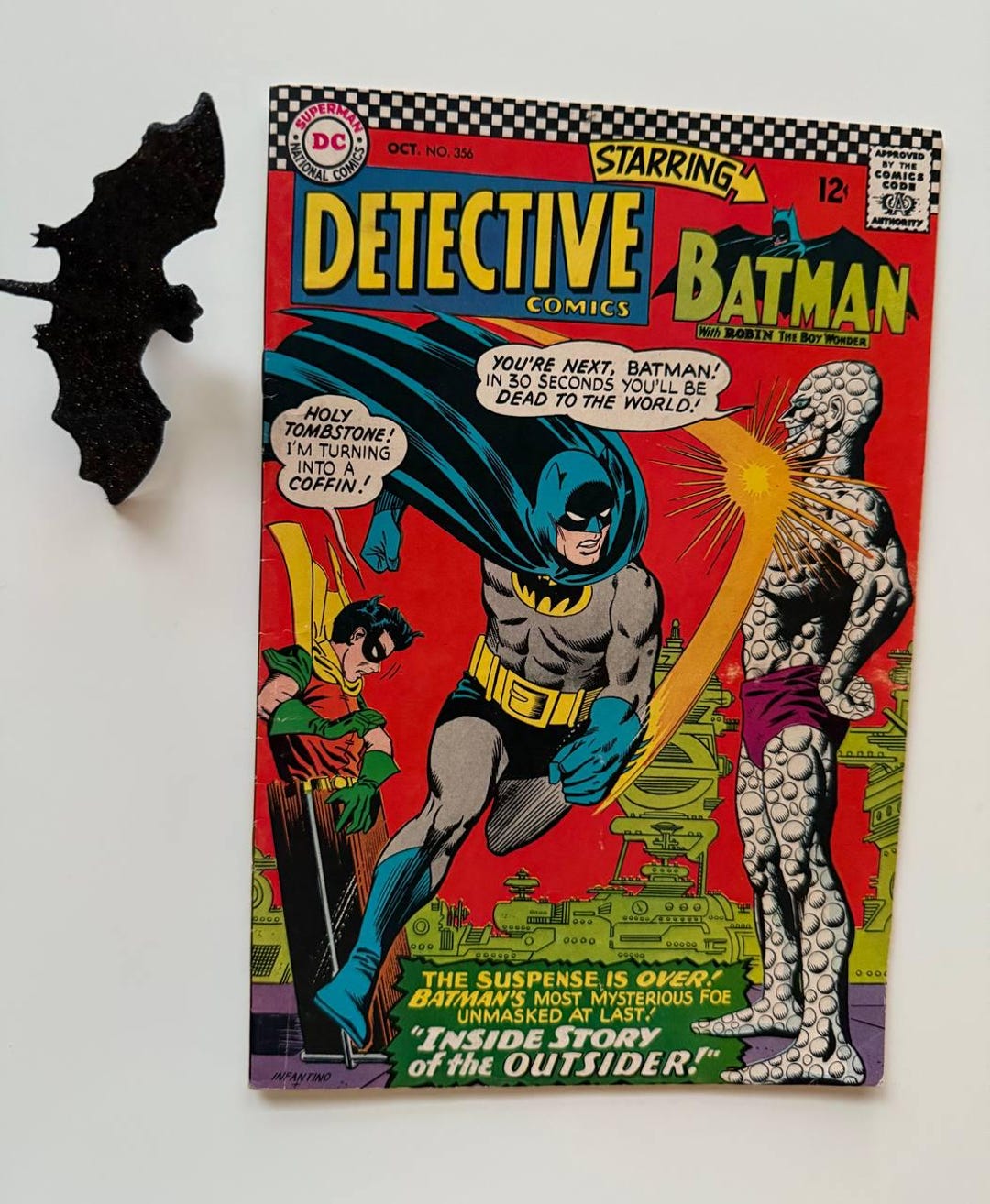 Detective Comics #356 | 1st App the Outsider - RARE Vintage Comic Book ...
