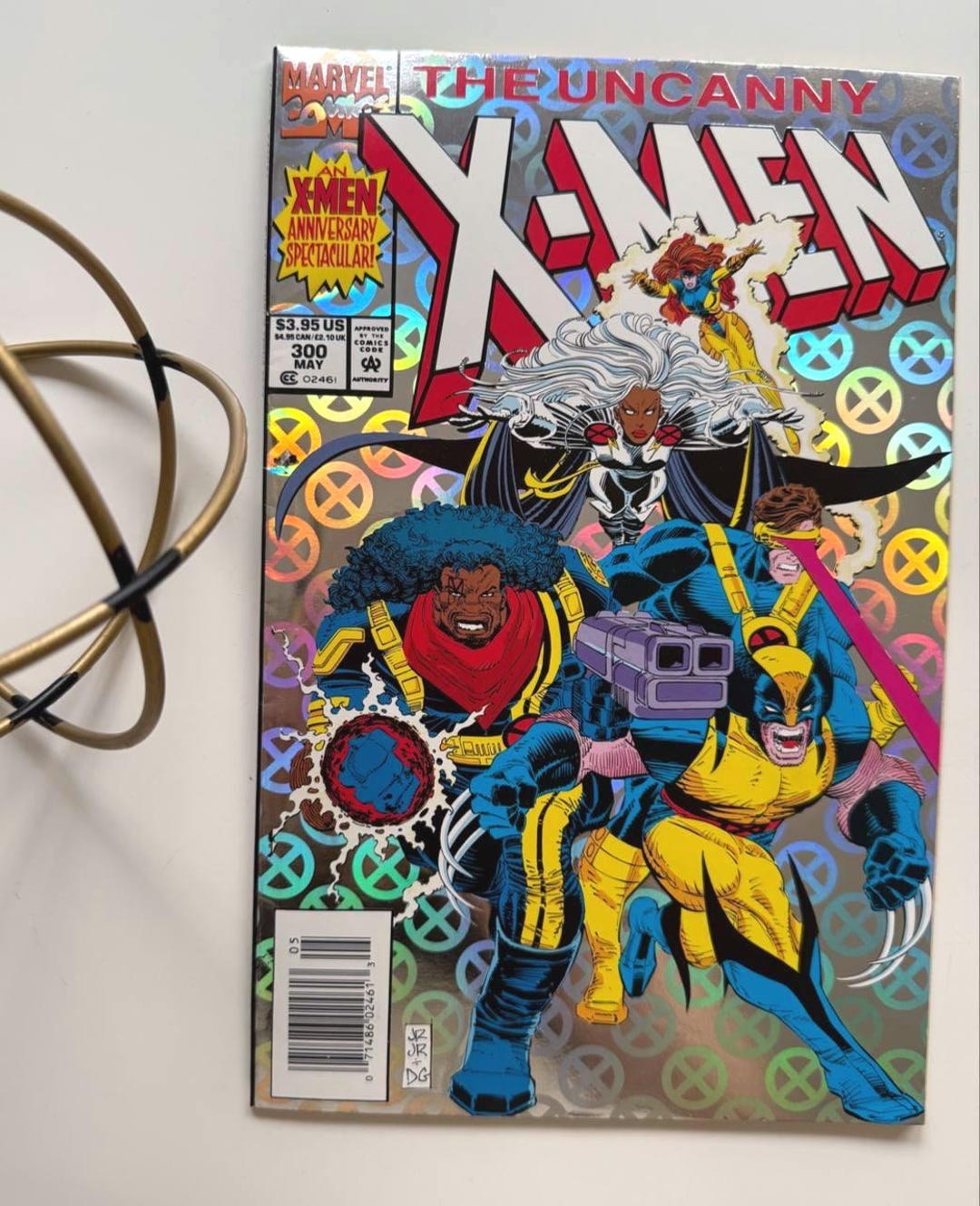 Foil Cover -- the Uncanny X-MEN #300 | MAGNETO - Vintage Comic Book ...