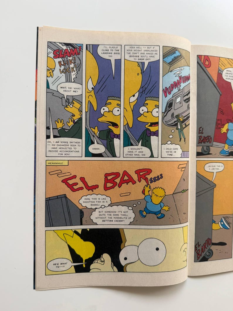 With Rare Trading Card - Simpsons Comics #5 (1994) - Comic Book | Matt ...