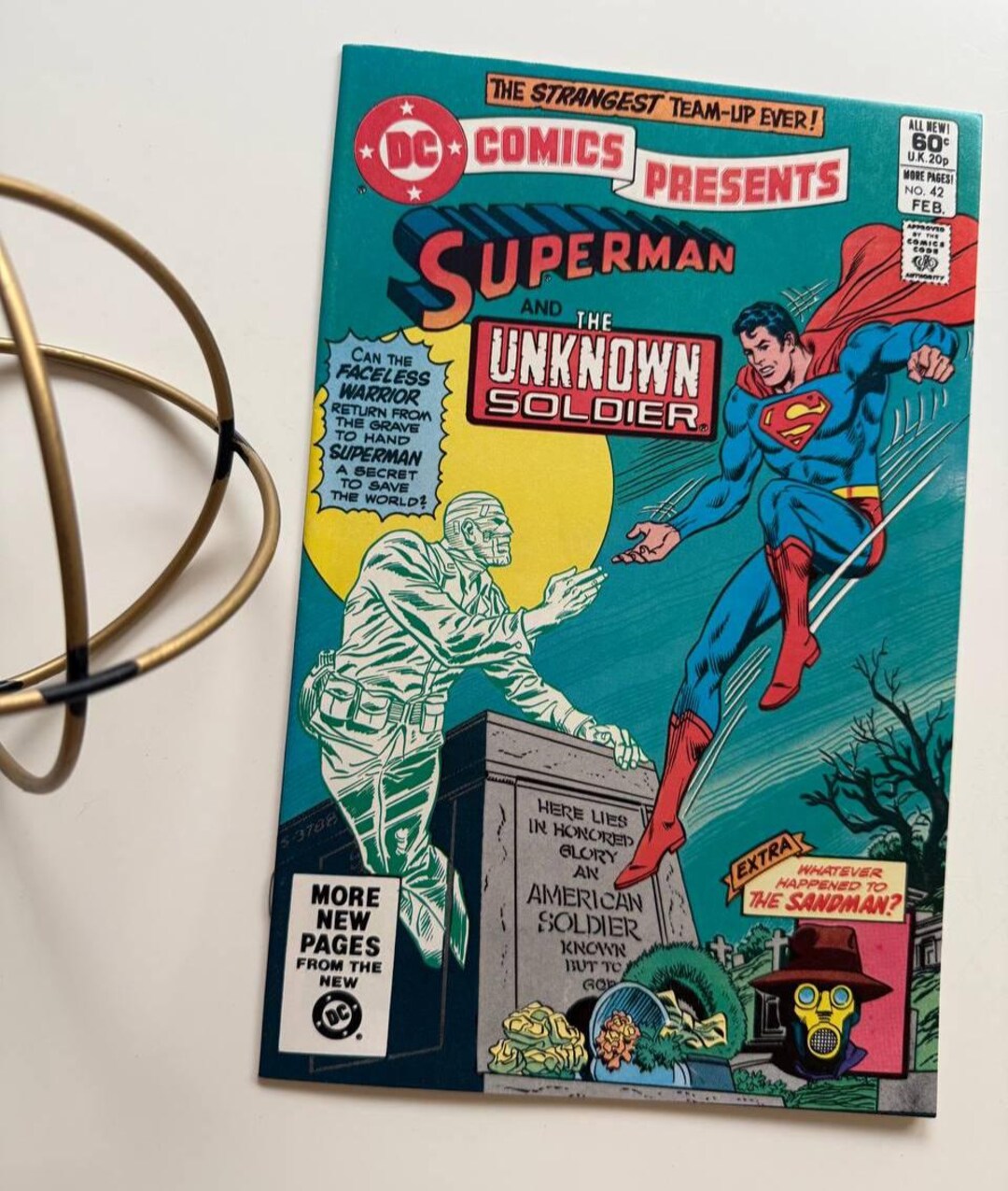 1982 -- SUPERMAN and Unknown Soldier - Dc Comics Presents #42 - GREAT ...