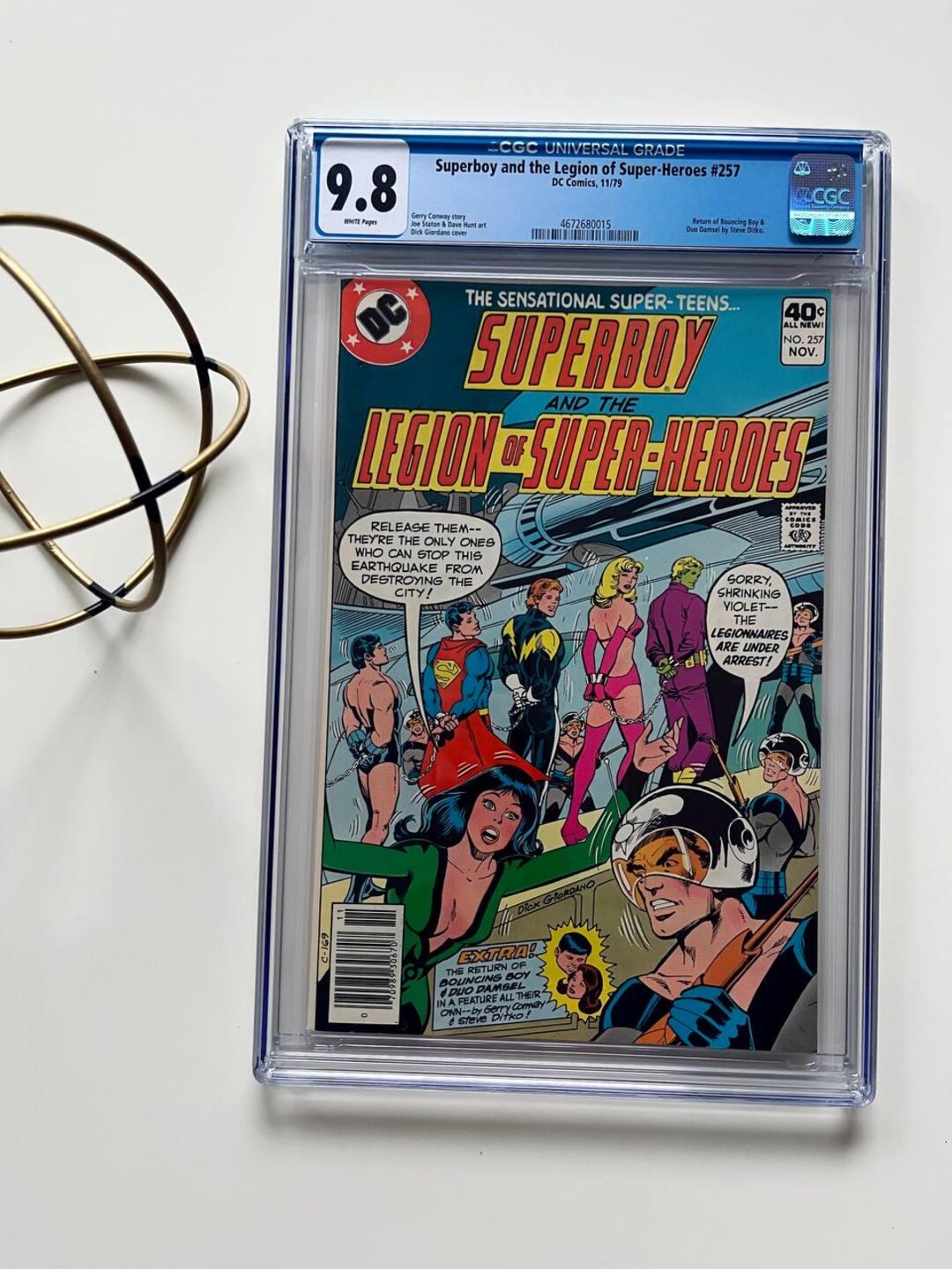 Superboy and the Legion of Super-heroes #257 (1979) CGC 9.8 - Rare ...