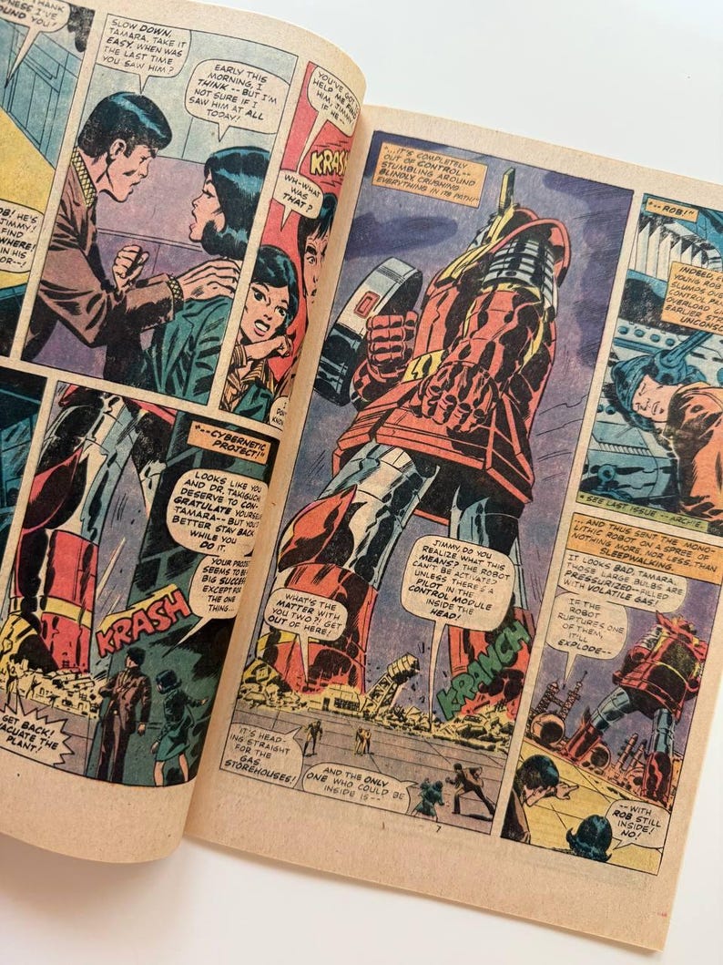 Godzilla #7 (1978) - 1st Red Ronin Appearance, Vintage Comic Book With ...
