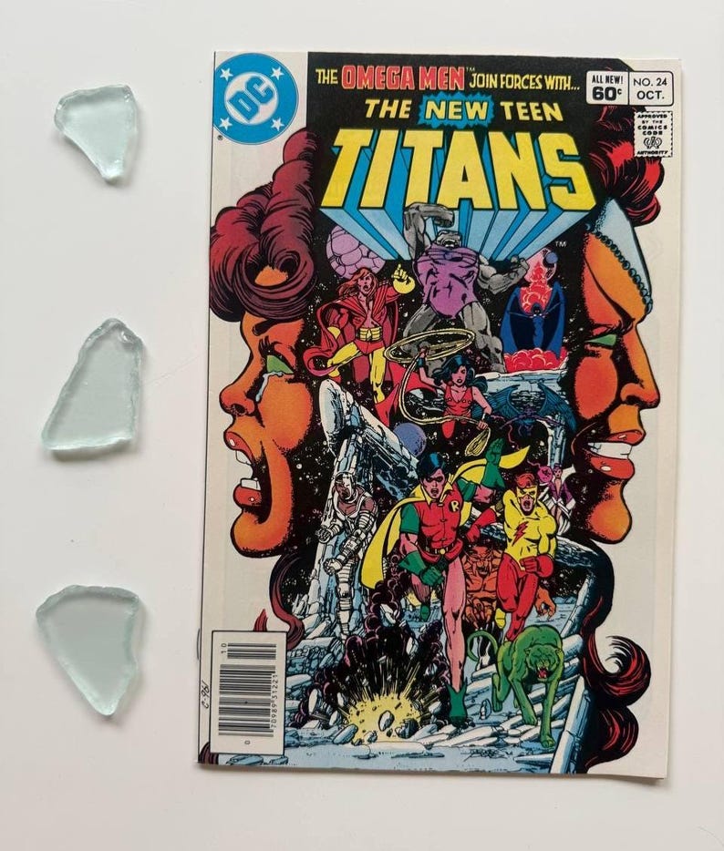 1982 -- New TEEN TITANS #24 | Robin, Starfire, Superman, Omega Men ...