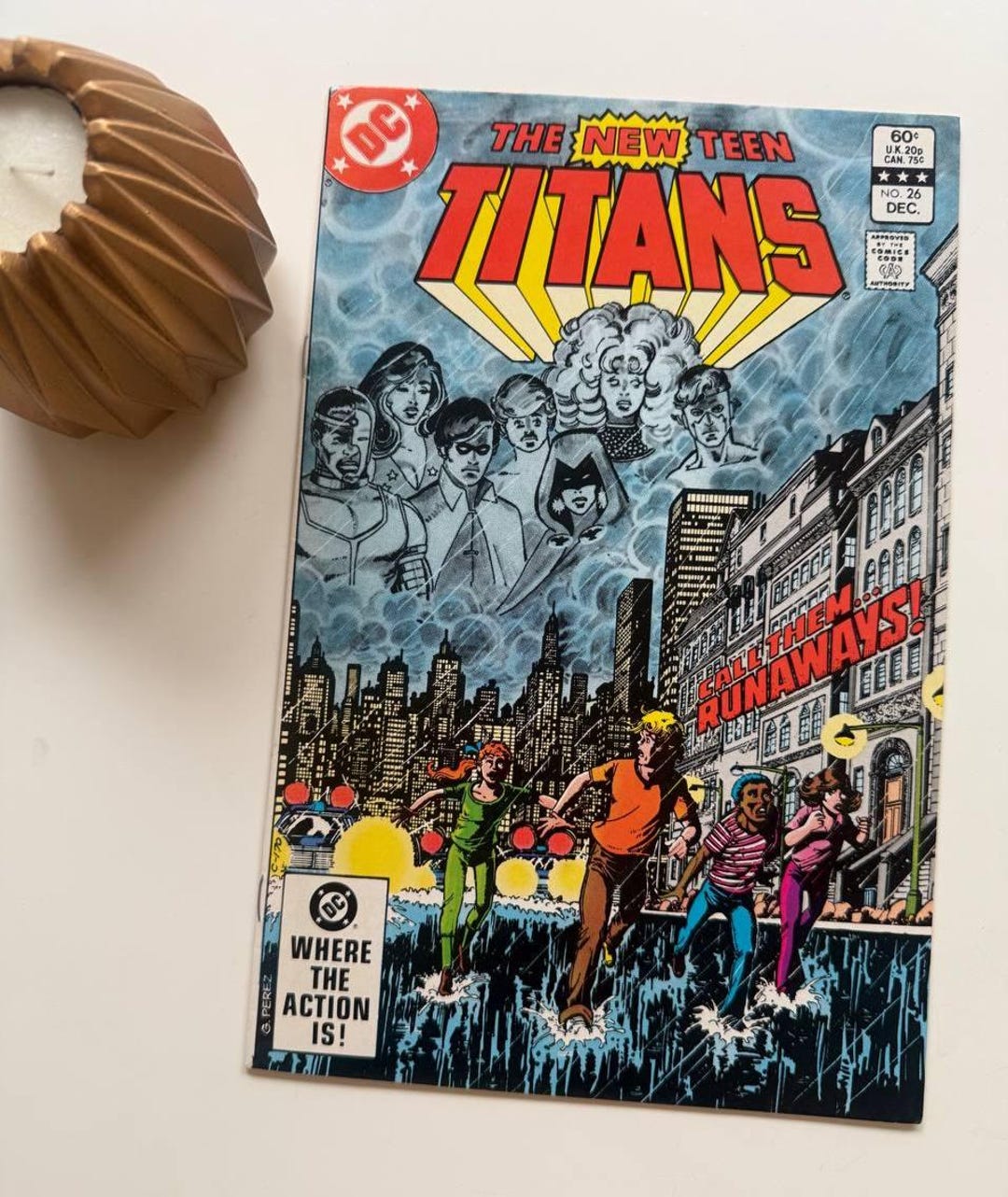 New Teen Titans #26: 1st Terra Appearance, 1982 DC Comic - Etsy