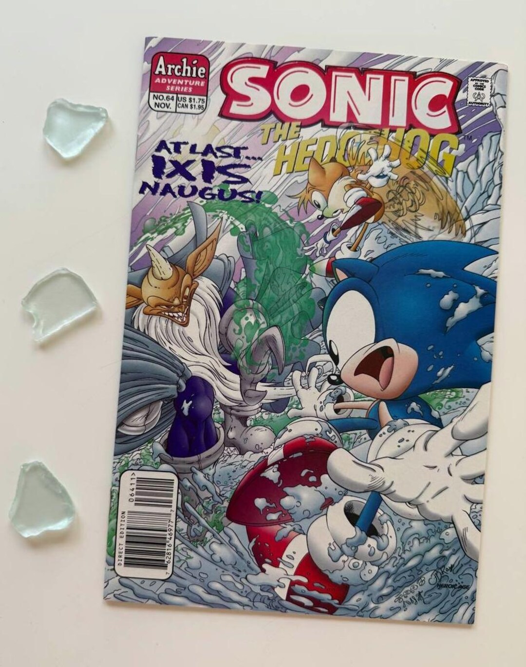 SONIC the Hedgehog #64 - Vintage Collectible Old Comic Book 1998 ...