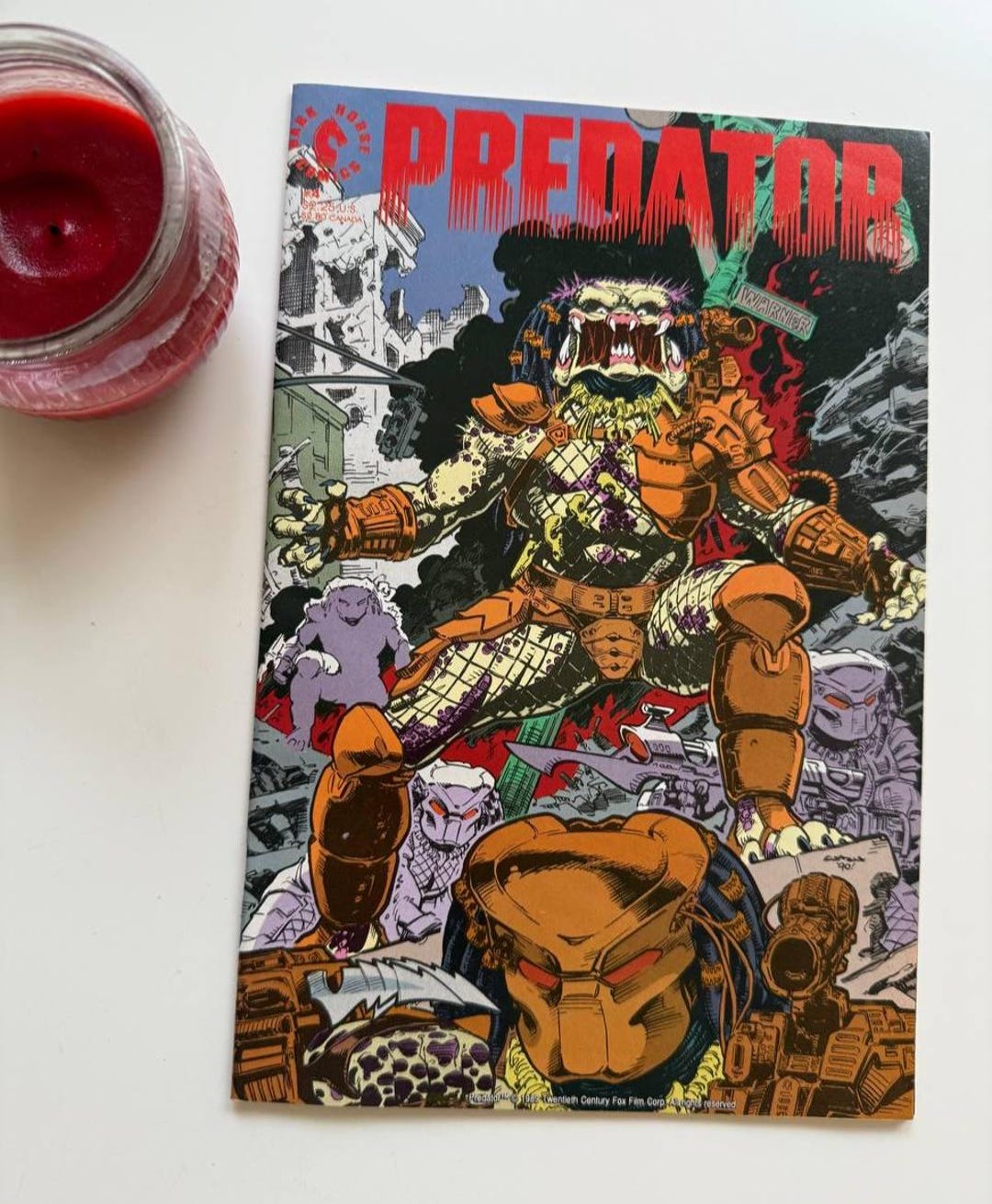 Predator #4 Comic Book (1990): Final Issue, Original Series - Etsy
