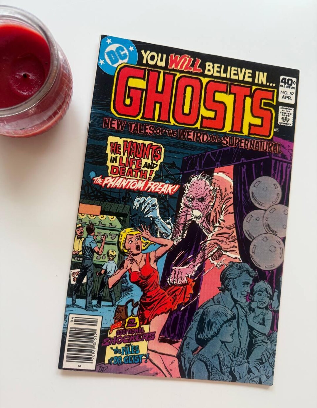 1980 Horror -- GHOSTS #87 - Vintage Comic Book | Bronze Age | Luis ...