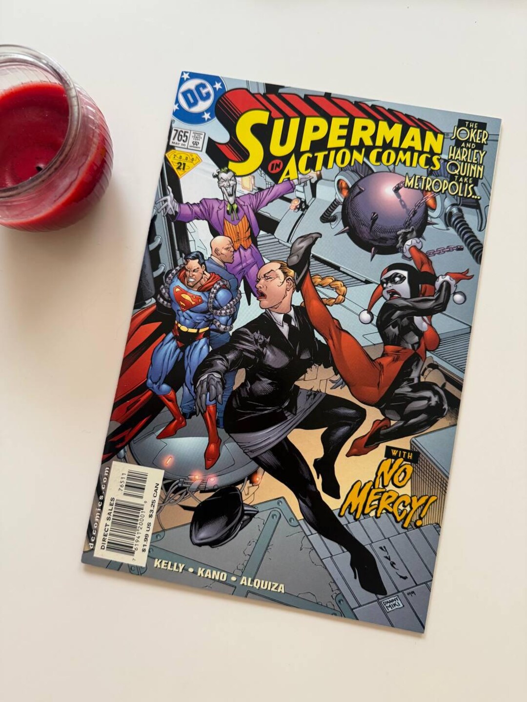 Joker & Harley Quinn -- SUPERMAN in Action Comics #765 - Vintage Comic ...