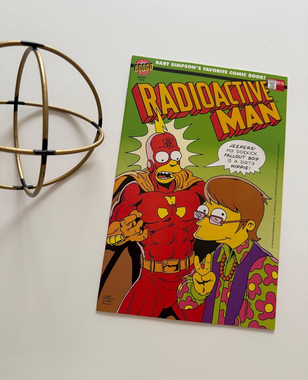 Radioactive Man #216 (1994) | Fallout Boy Hippie Issue | Simpsons 70s ...
