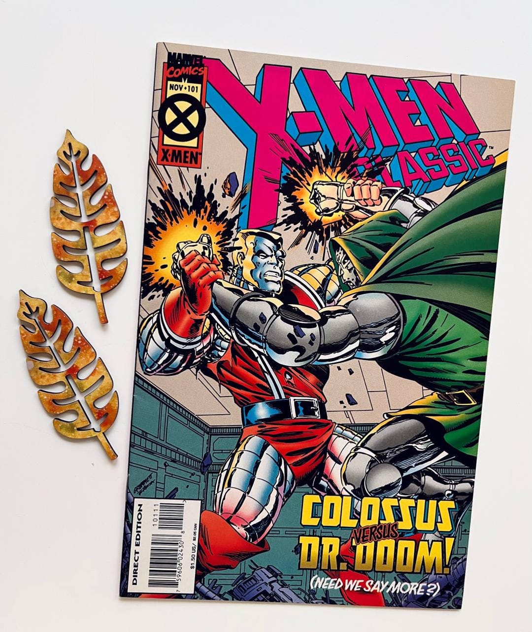X-MEN Classic #101 ( Doctor Doom Vs Colossus Cover)- Vintage Comic Book ...