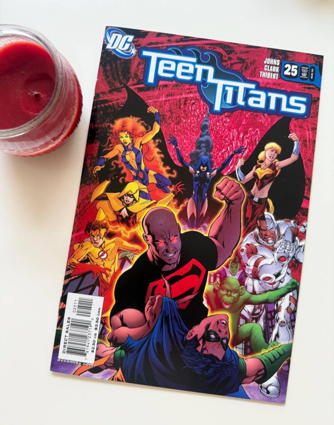 TEEN TITANS #25 | Robin , Wonder Girl, Starfire, Raven - Vintage Comic ...