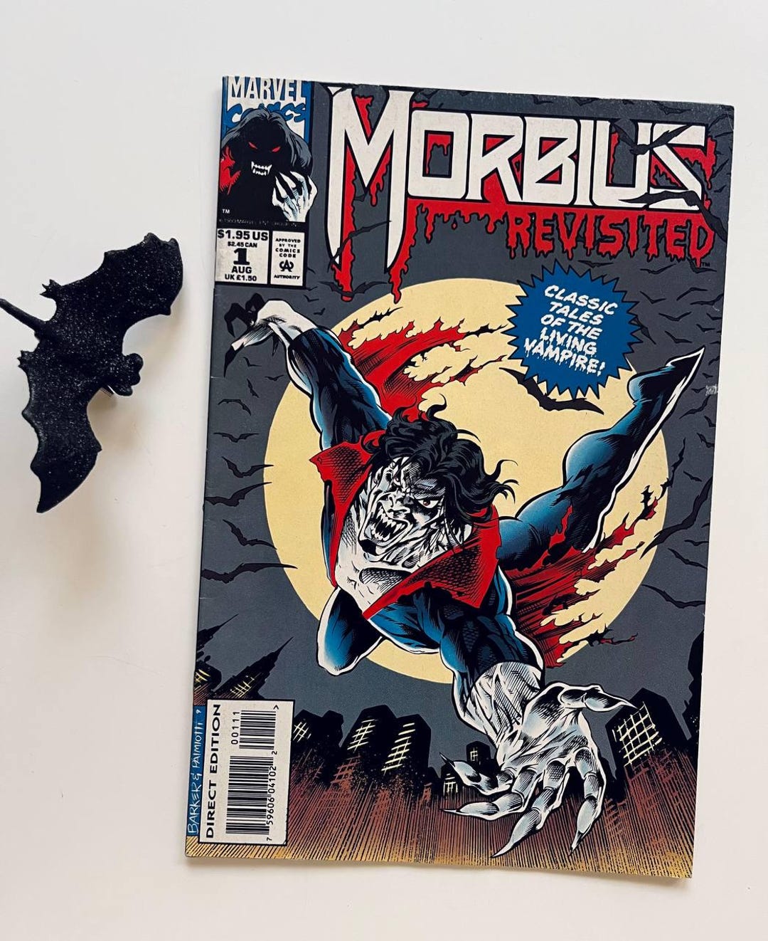 MORBIUS Revisited #1 the Living Vampire - Vintage Comic Book 1993 ...
