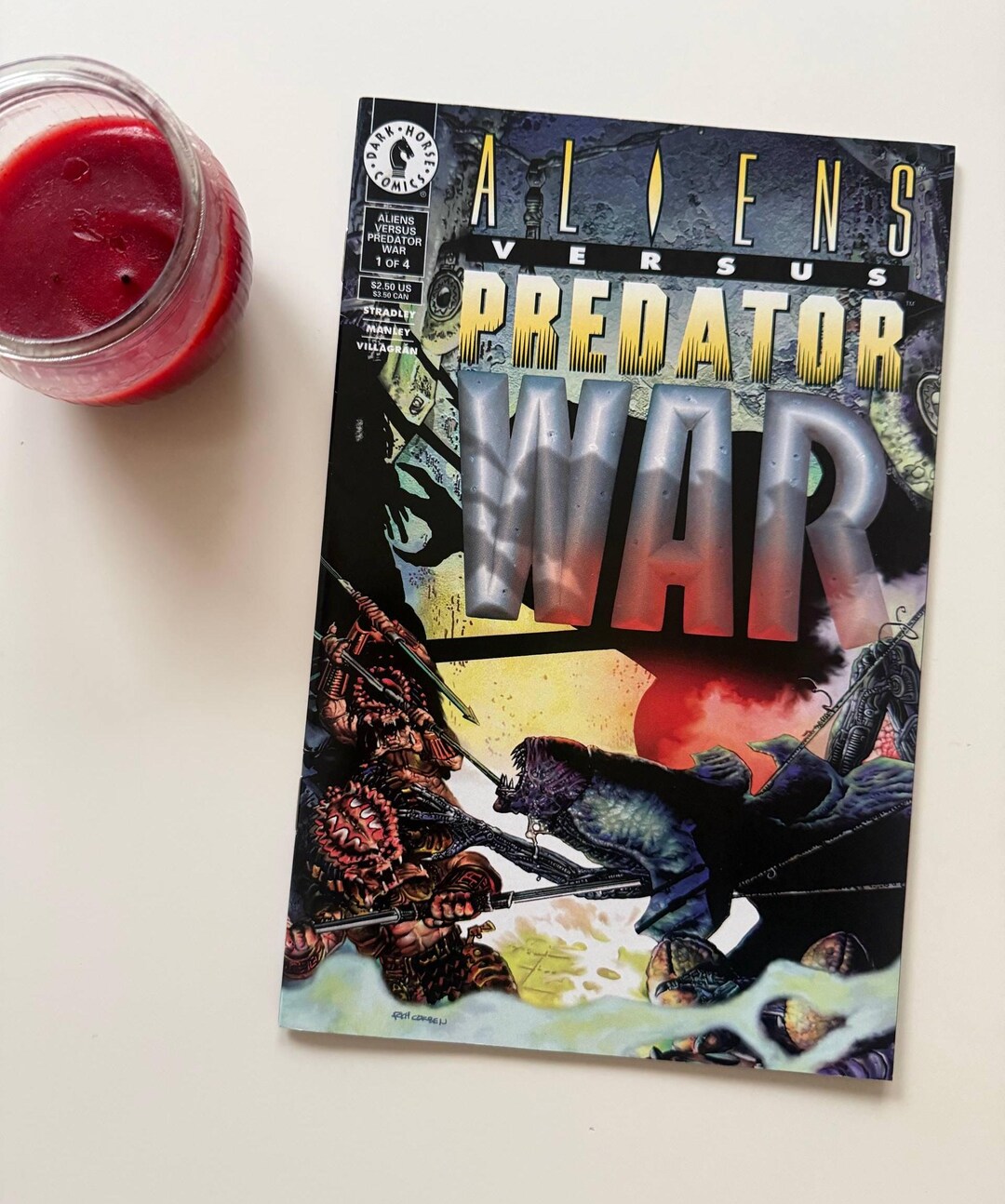 Aliens Vs Predator War #1 (1995) Dark Horse • Horror Sci-fi Comic Book ...
