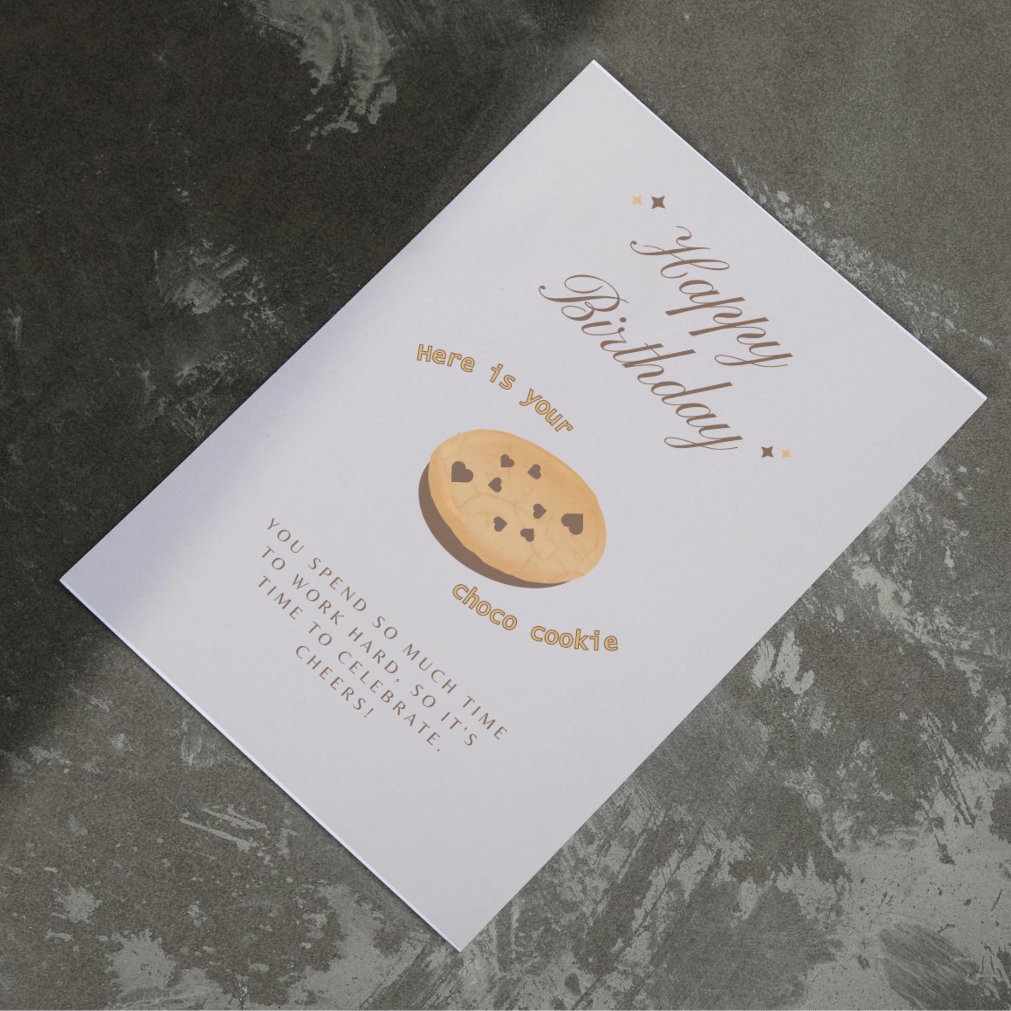Happy Birthday Card Choco Birthday Wishes Birthday E Card Birthday ...