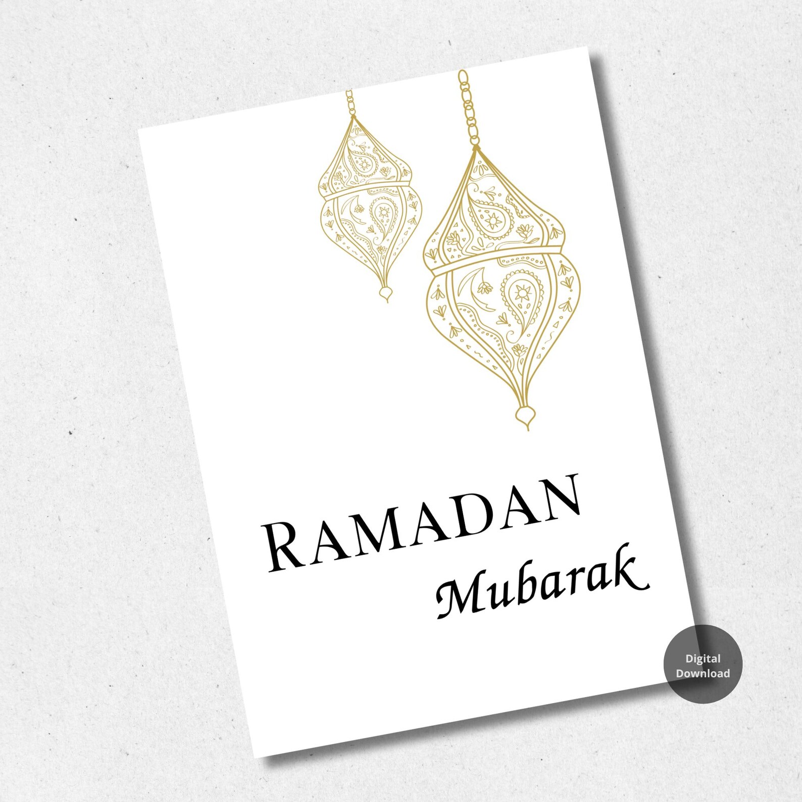 Ramadan Greeting Cards Ramadan Kareem Cards Ramadan Mubarak Cards ...