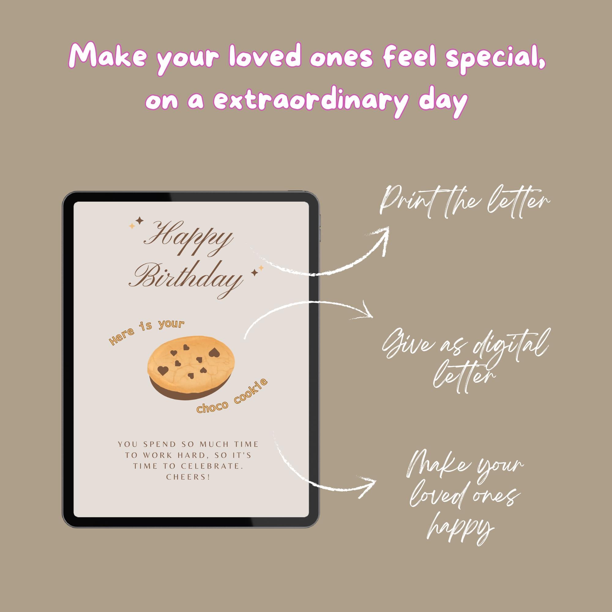 Happy Birthday Card Choco Birthday Wishes Birthday E Card Birthday ...