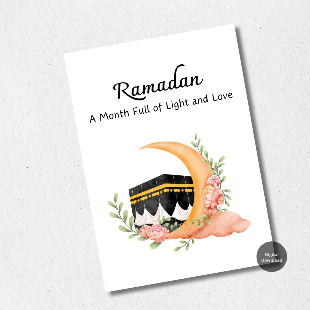 Ramadan Greeting Cards Ramadan Kareem Cards Ramadan Mubarak Cards ...