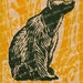 LINOCUT BEARS - Collage Sheet - Vintage Hungarian Matchbox Labels ...